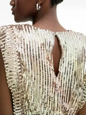 BOSS Sequin-embellished Mini Dress