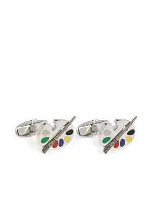 Paul Smith Paint Palette Cufflinks - Silver