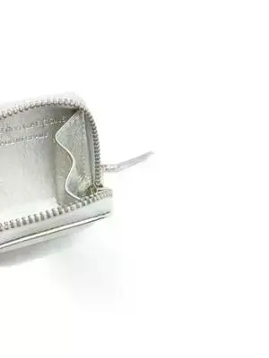Play Comme Des Garcon Metallic Zip-around Coin Purse