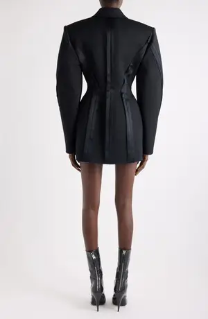 Givenchy Reversed Seam Cocoon Jacket Dress