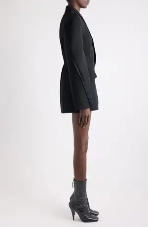 Givenchy Reversed Seam Cocoon Jacket Dress