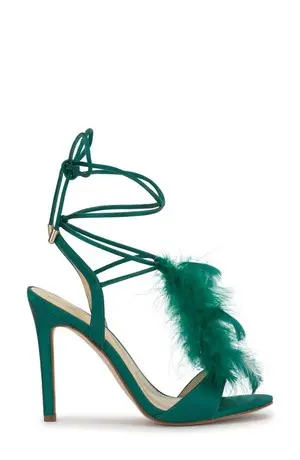 Jessica Simpson Jenzin Ankle Wrap Sandal - Gem Green