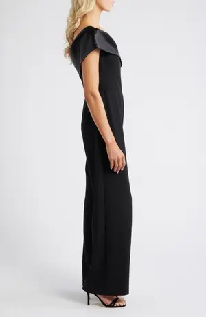 Eliza J One-shoulder Jumpsuit