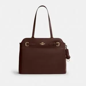 COACH® Easton Tote Bag - Smooth Leather/gold/maple
