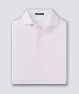 TURTLESON Raynor Performance Polo - Pale Pink