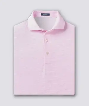 TURTLESON Lennon Performance Polo - Retro Pink