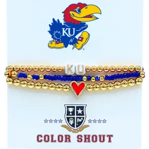 COLOR SHOUT Kansas Bracelet Set - Yellow Gold