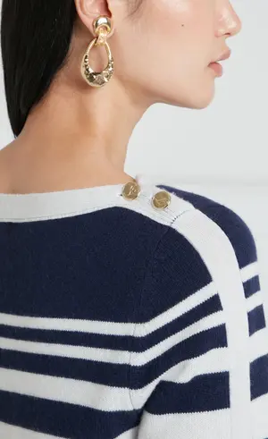 TEMPERLEY LONDON Bretton Knit Top