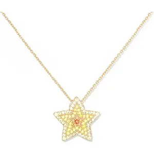 CAMPBELL + CHARLOTTE Juju Star Charm Necklace - Gold