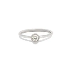 THE LOVERY FINE JEWELRY 14k Diamond Bezel Ring