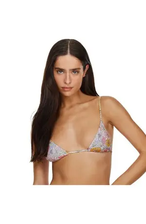 GOTTEX Soft Bloom Triangle Bikini Top - Multi