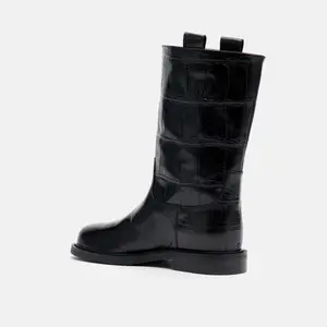 MARC NOLAN Blair Mid-calf Riding Boots - Black