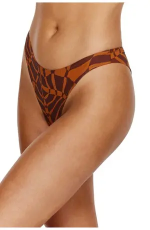 GOTTEX Retro Jungle Bikini Bottom - Multi-brown