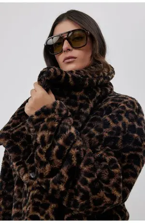 GOTTEX Fleece Button-up Coat