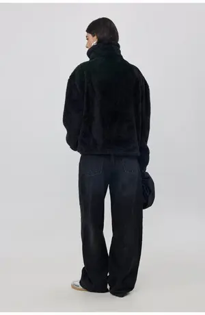 GOTTEX Button-up Fleece Coat