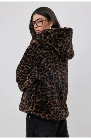 GOTTEX Fleece Hooded Coat