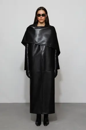 ET OCHS Wren Leather Jacket - Black