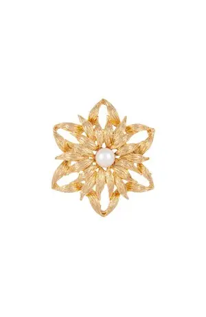 SUSAN CAPLAN 1990s Brooch - Flower