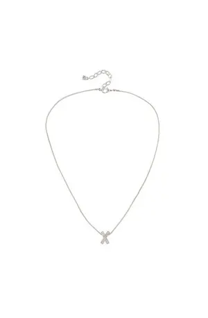 SUSAN CAPLAN 1990s Vintage Nina Ricci Necklace - Criss Cross