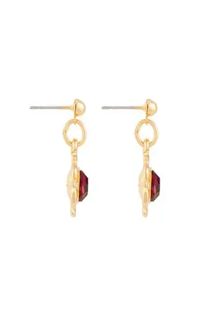 SUSAN CAPLAN 1980s Vintage Swarovski Crystal Drop Earrings