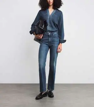 Rag & Bone Channing Denim Top