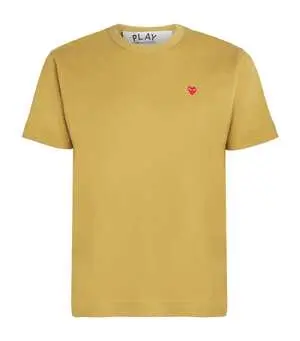 Play Comme Des Garcon Mini Heart Logo T-shirt