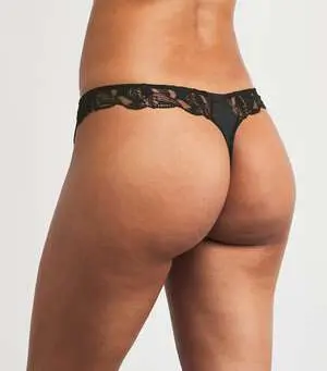 Kiki De Montparnasse Lace Eclore Thong