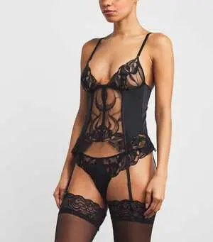 Kiki De Montparnasse Lace Eclore Corset Bustier