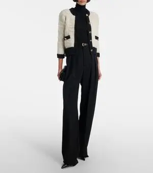 Dorothee Schumacher Sparkle Wool-blend Cardigan