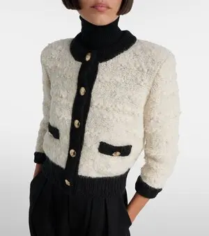 Dorothee Schumacher Sparkle Wool-blend Cardigan