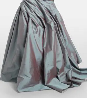 MARMAR HALIM Asymmetric Ruched Gown