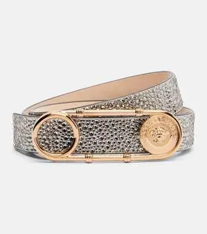 Versace Embellished Belts For Women
