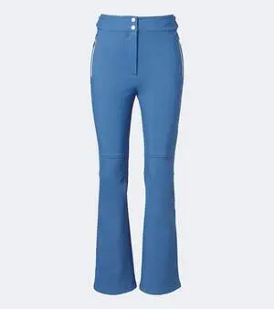 YVES SALOMON Flared Ski Pants - Blue