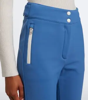 YVES SALOMON Flared Ski Pants - Blue