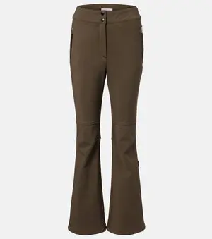 YVES SALOMON Flared Ski Pants - Green