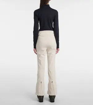 YVES SALOMON Flared Ski Pants - White