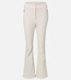 YVES SALOMON Flared Ski Pants - White