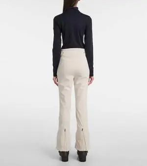 YVES SALOMON Flared Ski Pants - White