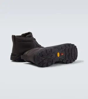Zegna Triple Stitch Vetta Leather Sneakers