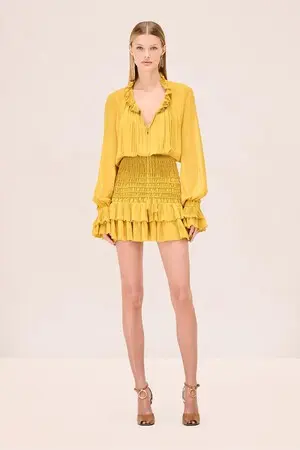Mustard Mini Dresses