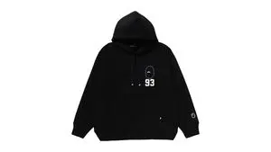 A BATHING APE Hooded Pullover - Black