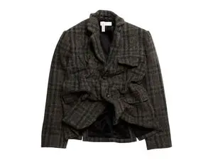 H&m Wool-blend Plaid Blazer