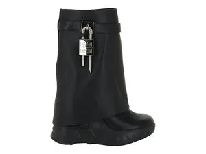 Givenchy Shark Lock Biker Ankle Boots