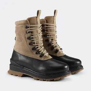 Canada Goose Leo Leather Boots - Tan/black