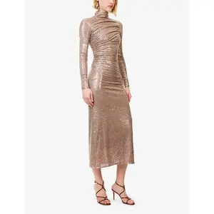 NEEDLE & THREAD Sequin Mesh Gown