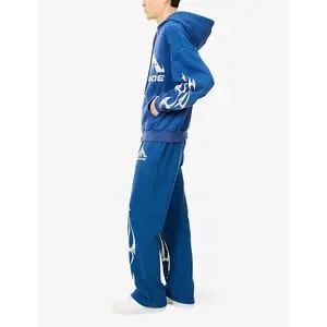 GODMADE Graphic-print Washed Cotton Hoody