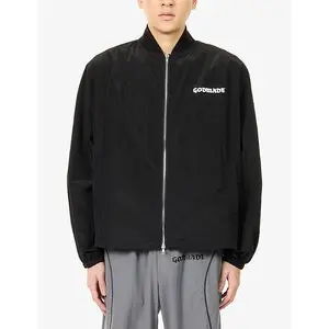 GODMADE Logo-embroidered Long-sleeve Shell Bomber Jacket