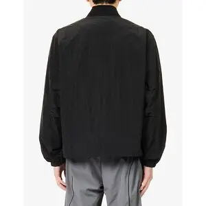 GODMADE Logo-embroidered Long-sleeve Shell Bomber Jacket