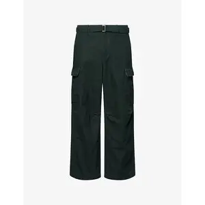 Sacai X Carhartt Wip Duck Cotton Trousers - Green