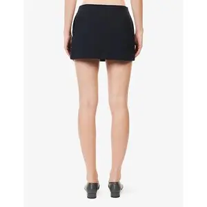 L.A-SPACE Tailored A-line Woven Skort